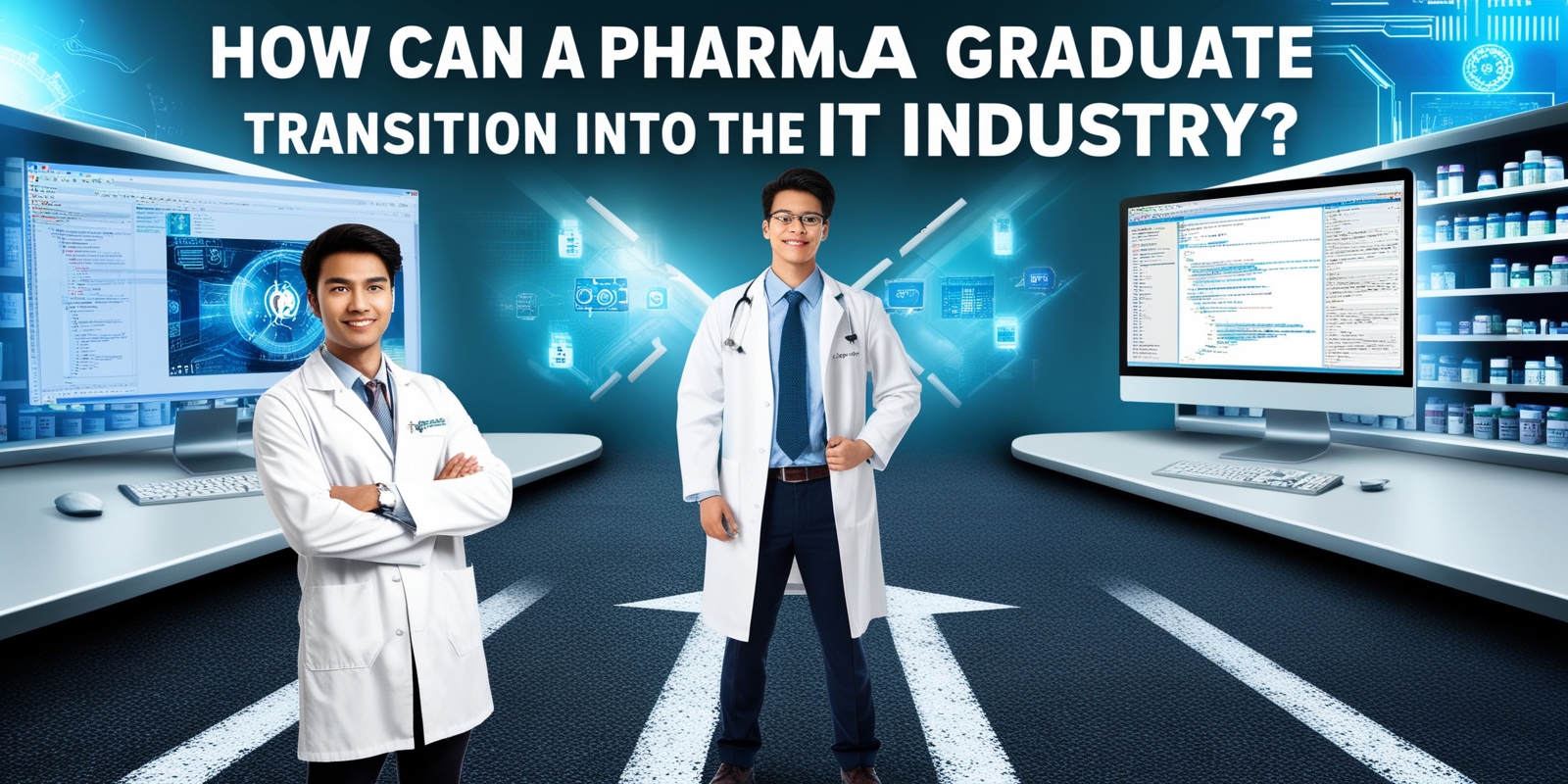 Pharma Graduate Want to Switch to IT? Here’s the STEPS